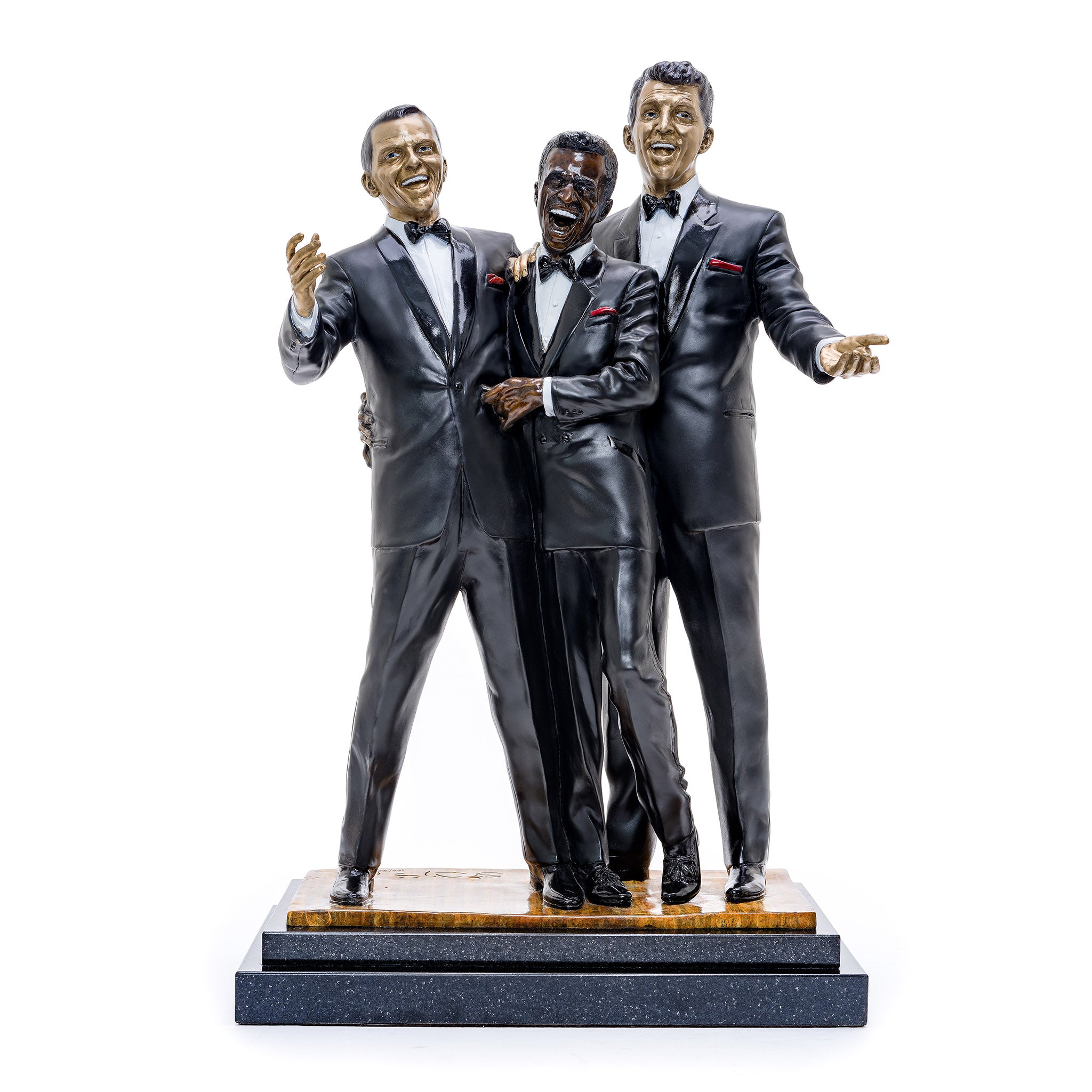 Rat Pack Bronze Sculpture - Limited Edition Collectible – Regis Galerie