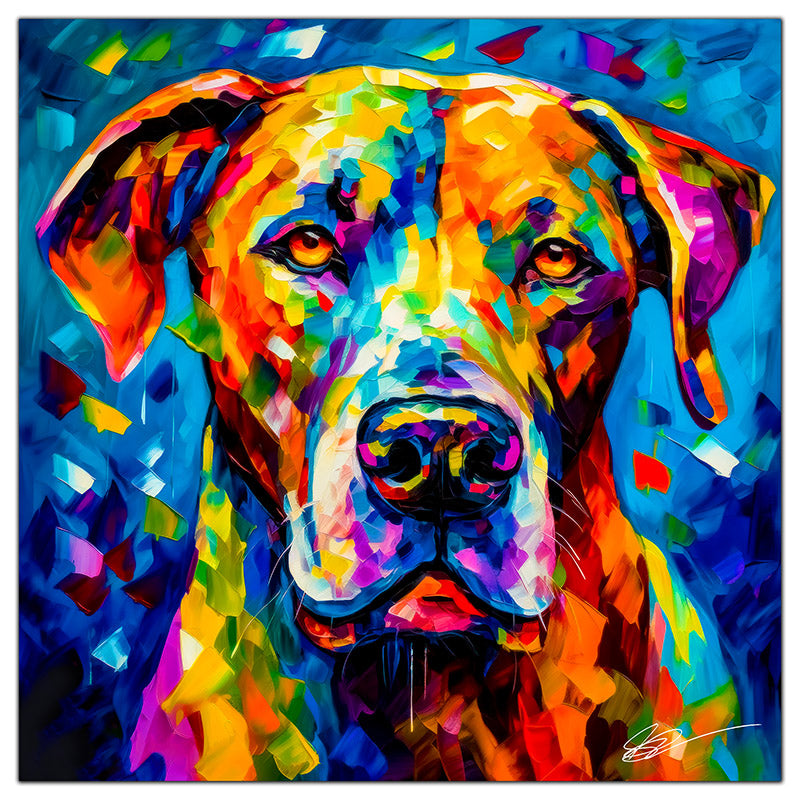 Limited Edition Great Dane 07 ChromaLuxe Metal Print | Artist-Signed ...