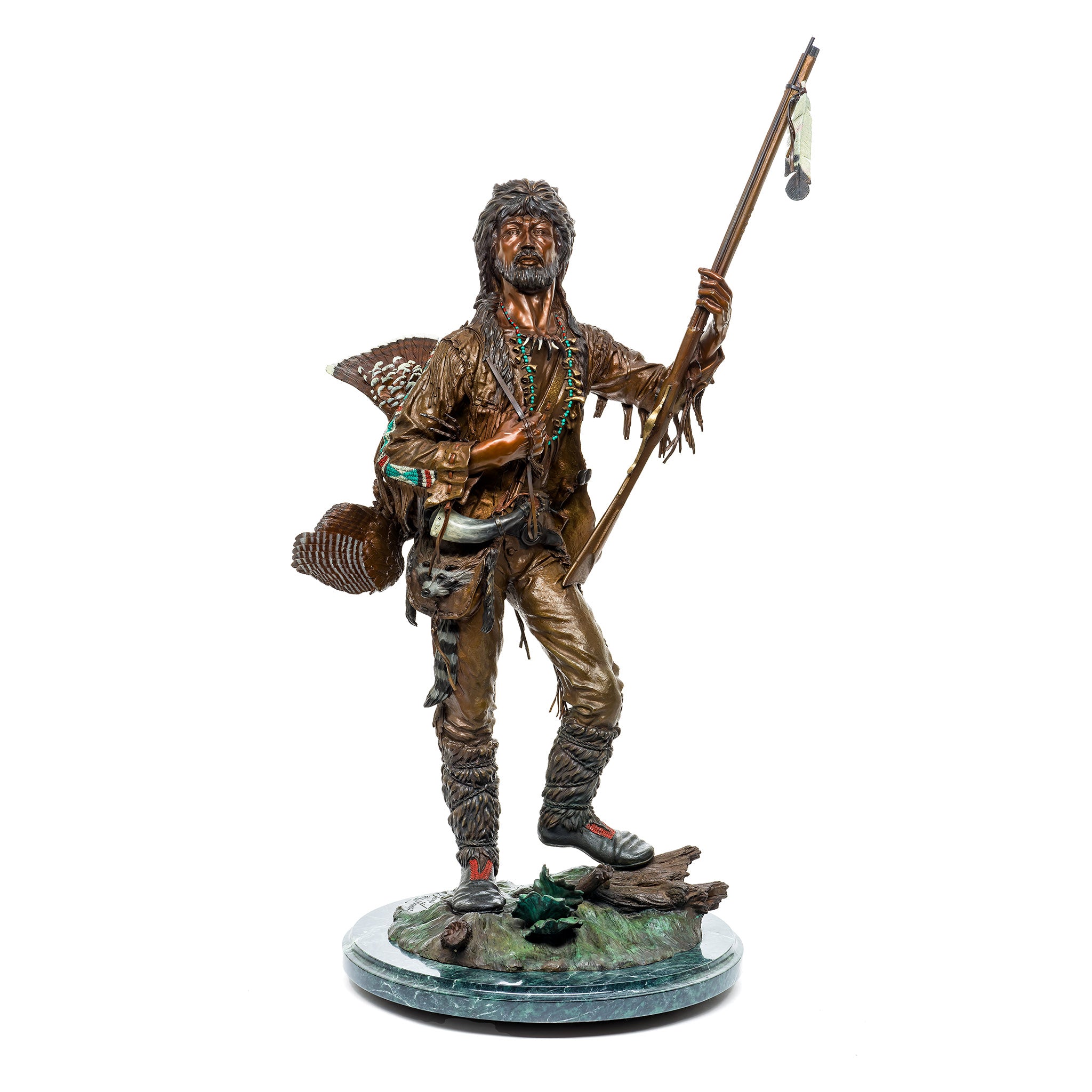 Thanksgiving Day Bronze Sculpture by Joseph Krausz Limited Edition ...