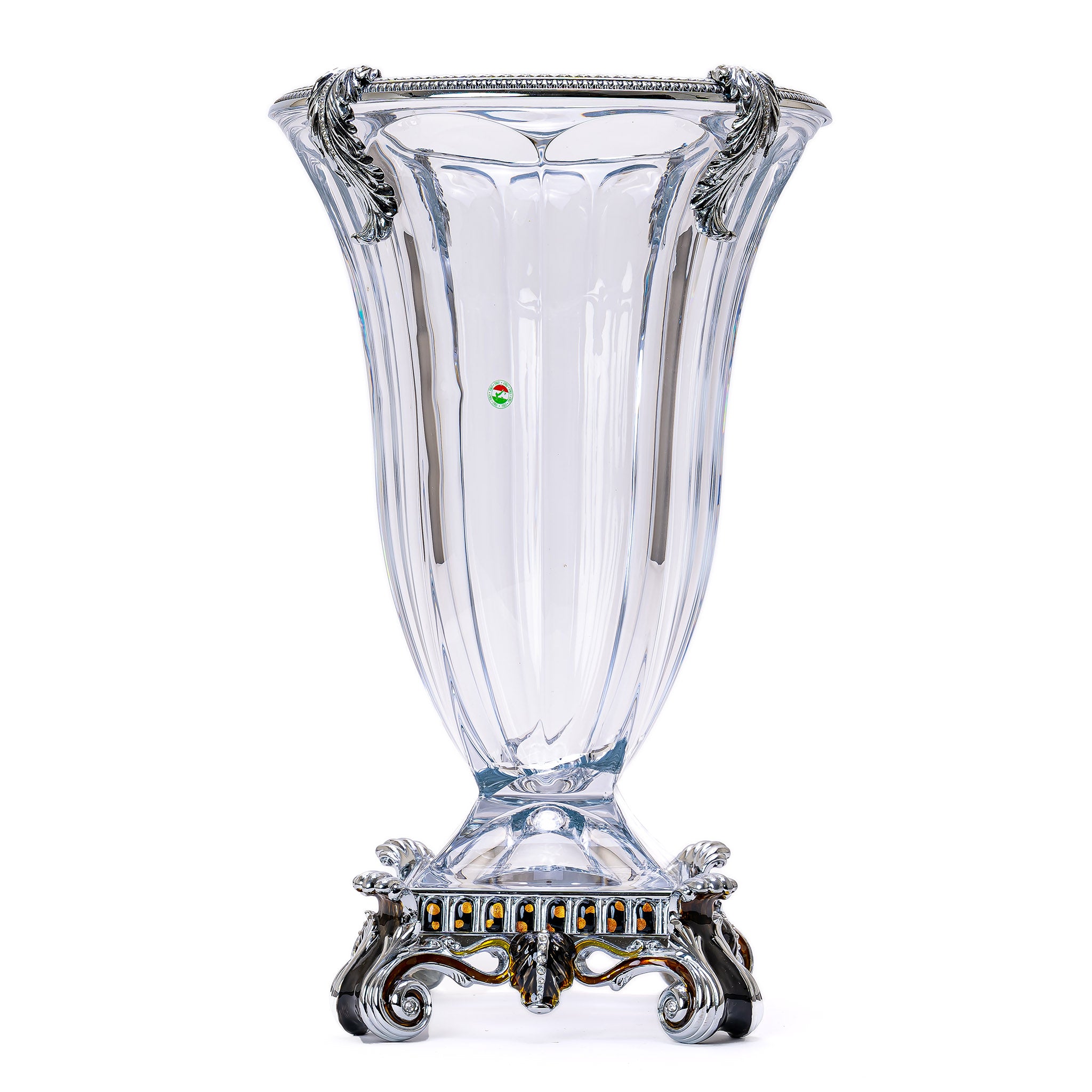 Crystal Vase Black/Gold: Embrace Lasting Luxury – Regis Galerie