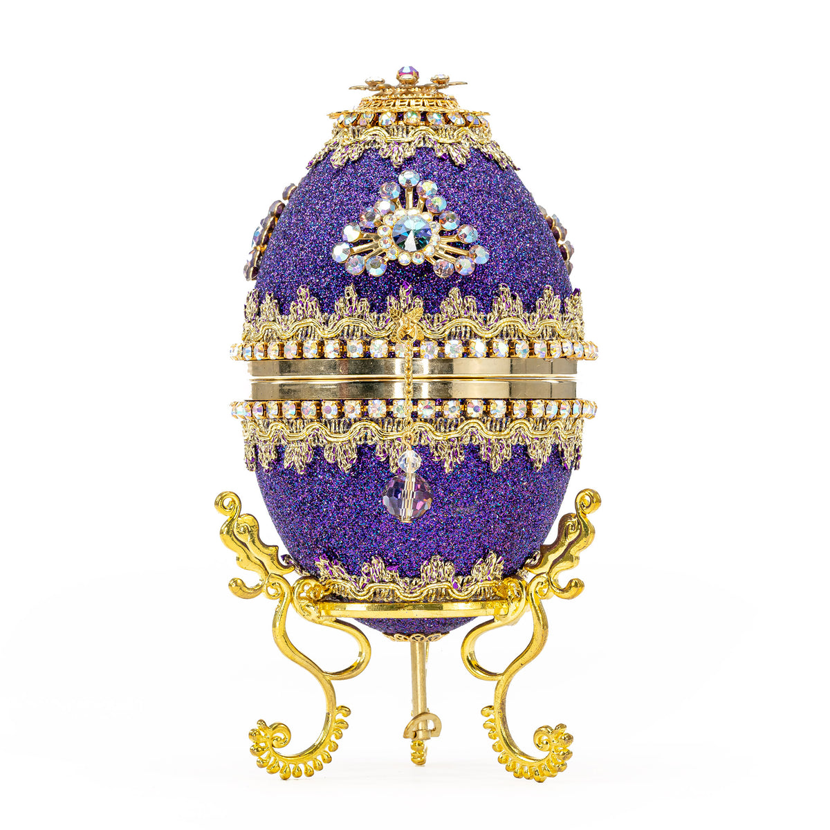 Sparkle Purple Rhea Musical Egg