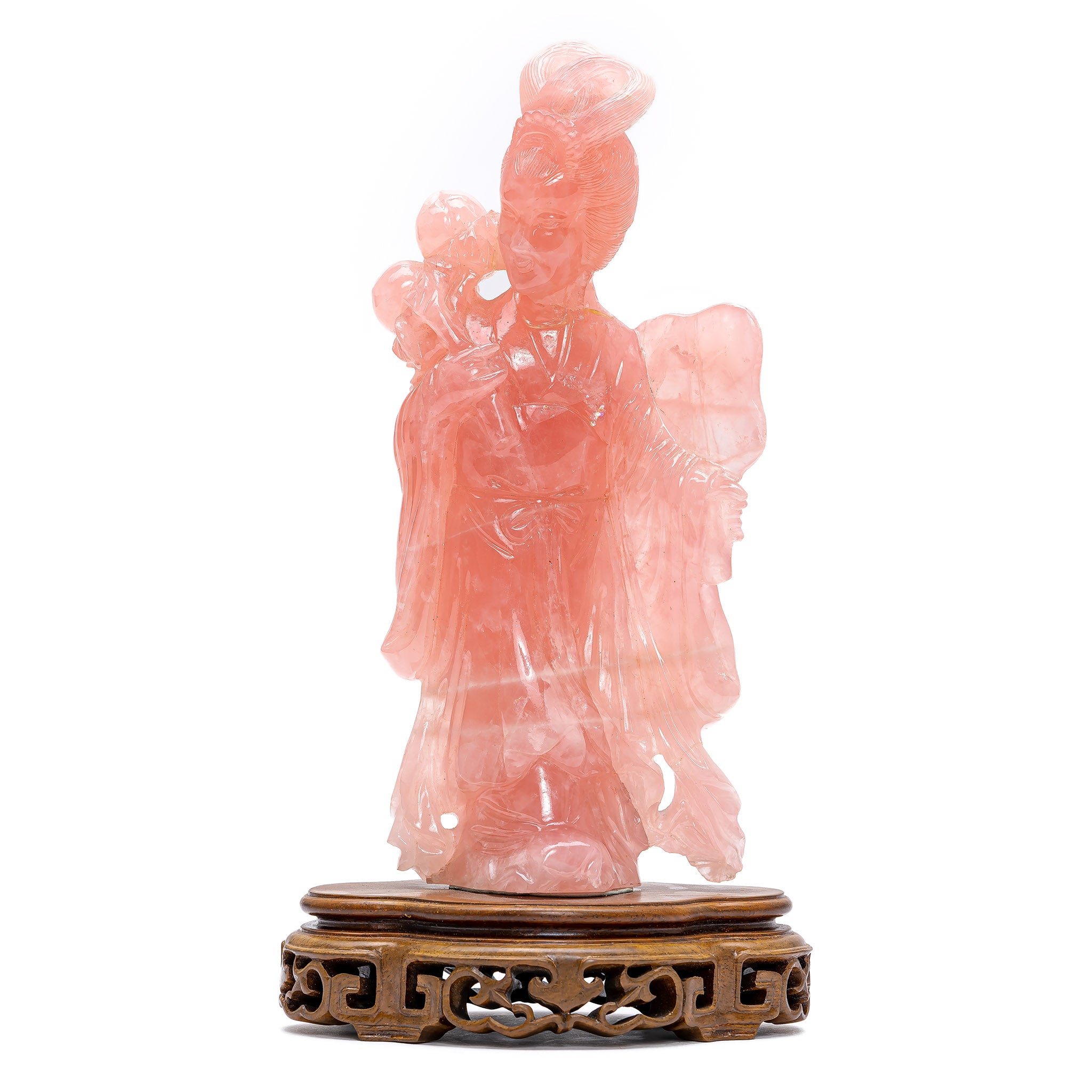 Unlock Serenity and Beauty with Our Rose Quartz Sculpture - Buy Now ...