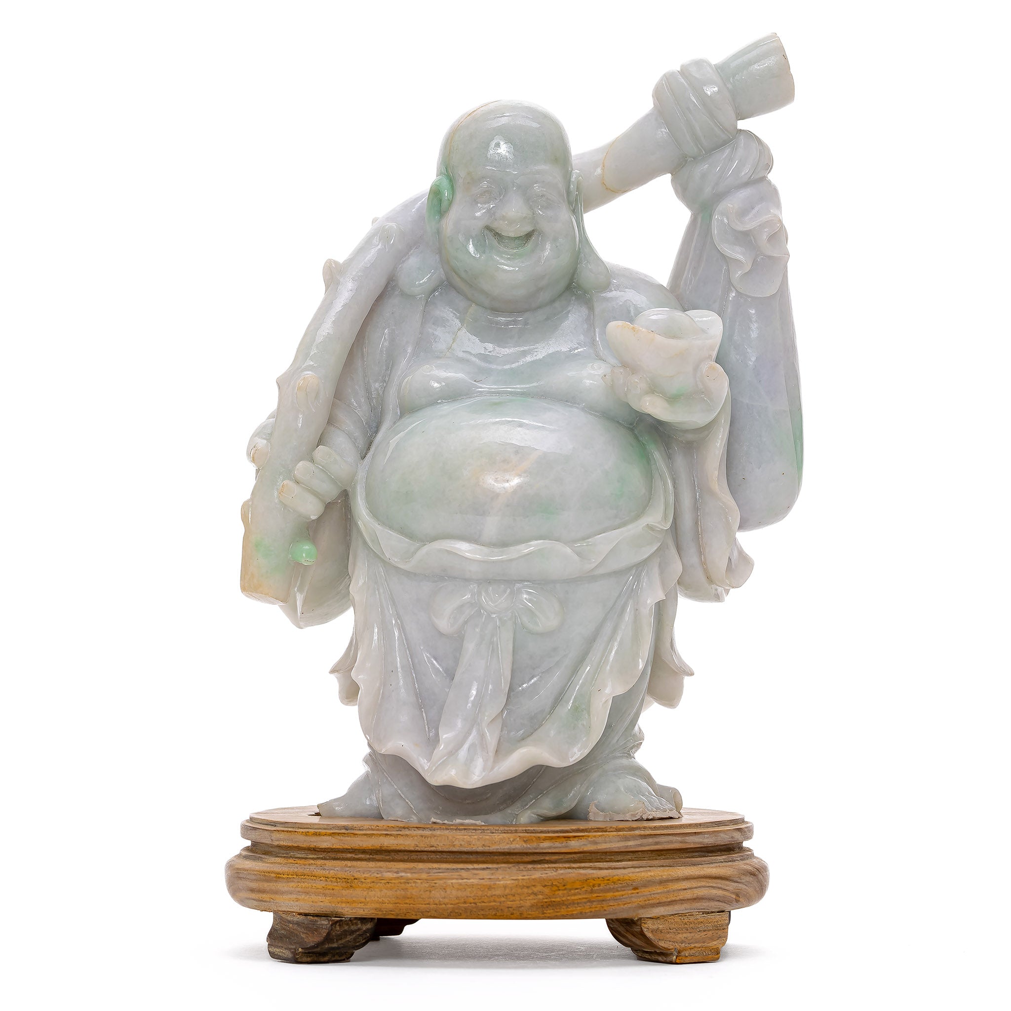 Discover Tranquility with the Hand-Carved Burma Jadeite Buddha ...