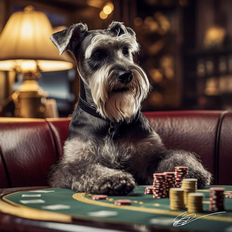 Schnauzer's Vegas Victory – Regis Galerie