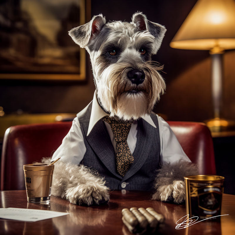Smoky Schnauzer Salon – Regis Galerie